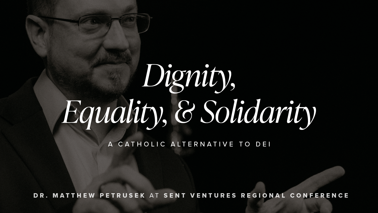 Dignity, Equality, and Solidarity: A Catholic Alternative to DEI - Word ...