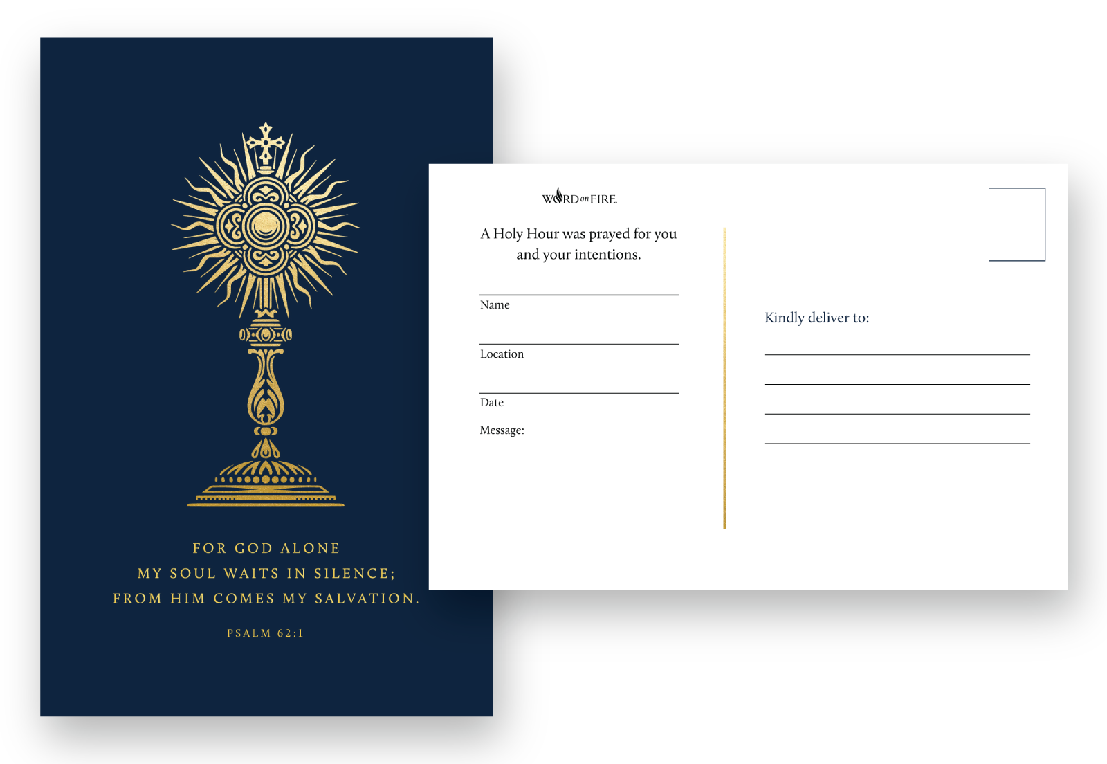 Holy Hour Prayer Cards - Online - Word on Fire