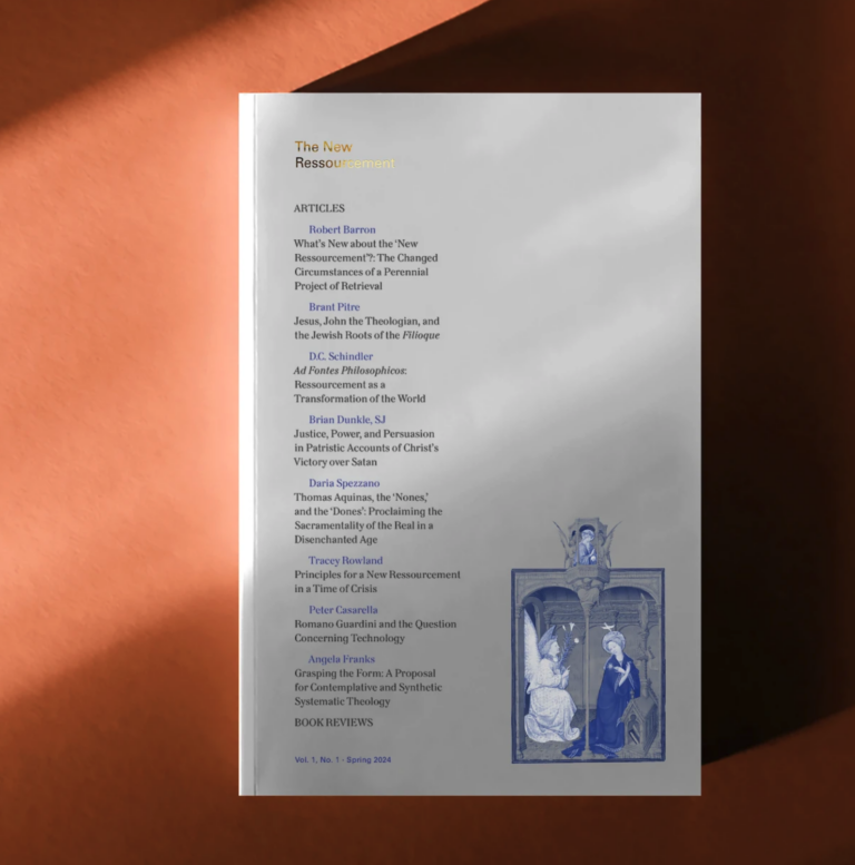 The New Ressourcement: An Interview with Jason Paone - Word on Fire