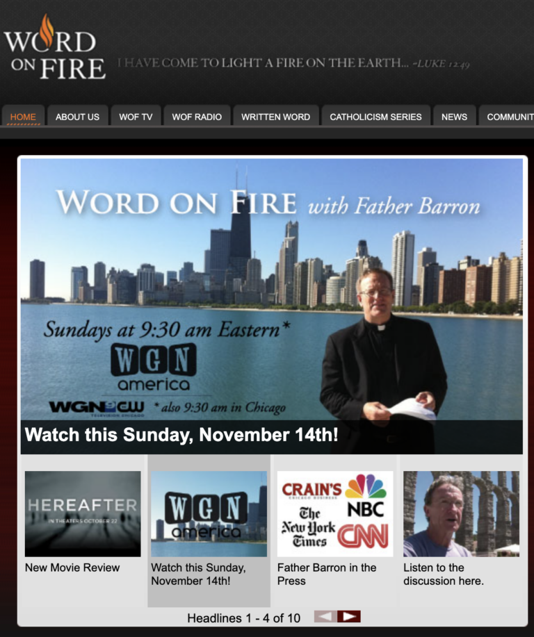25th Anniversary Timeline - Word on Fire