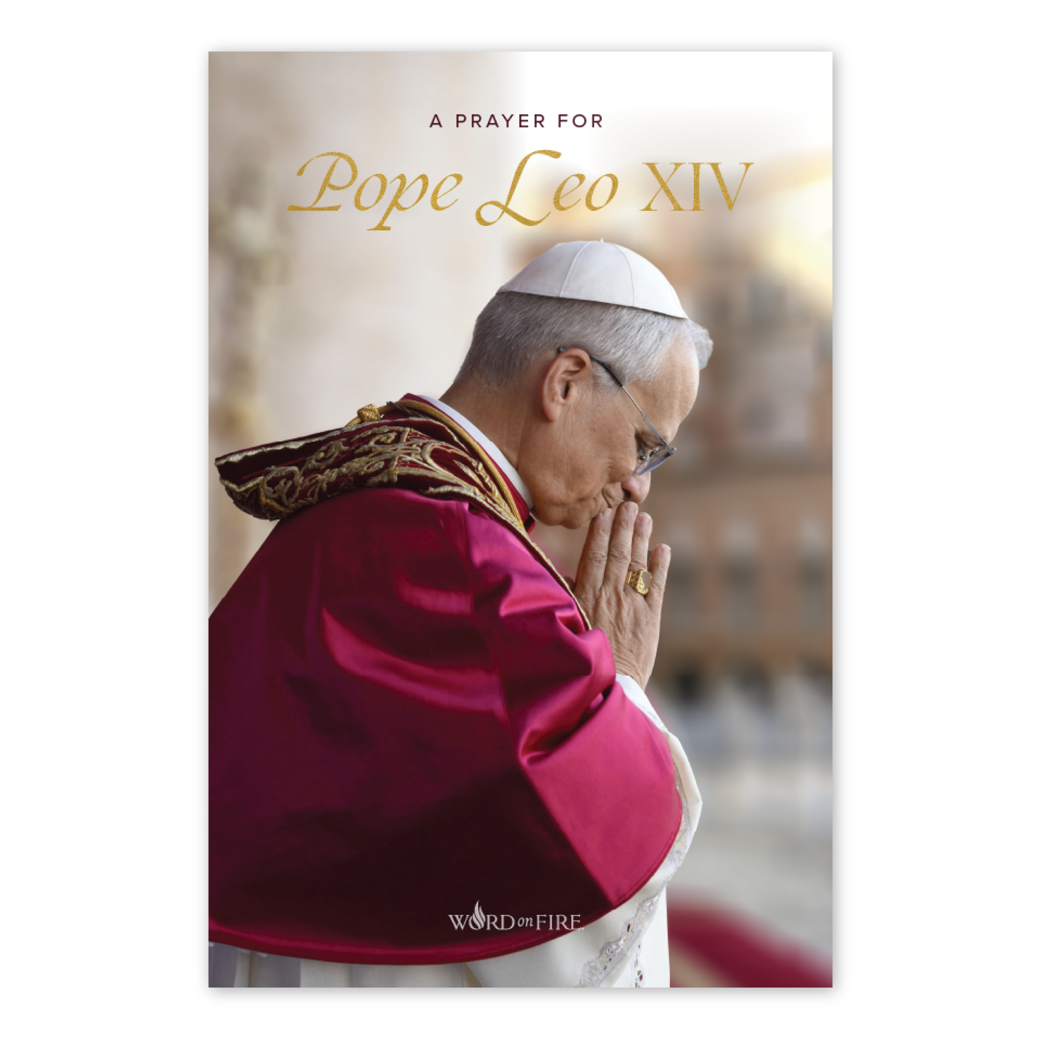 Pope Leo XIV Prayer Cards - Word on Fire